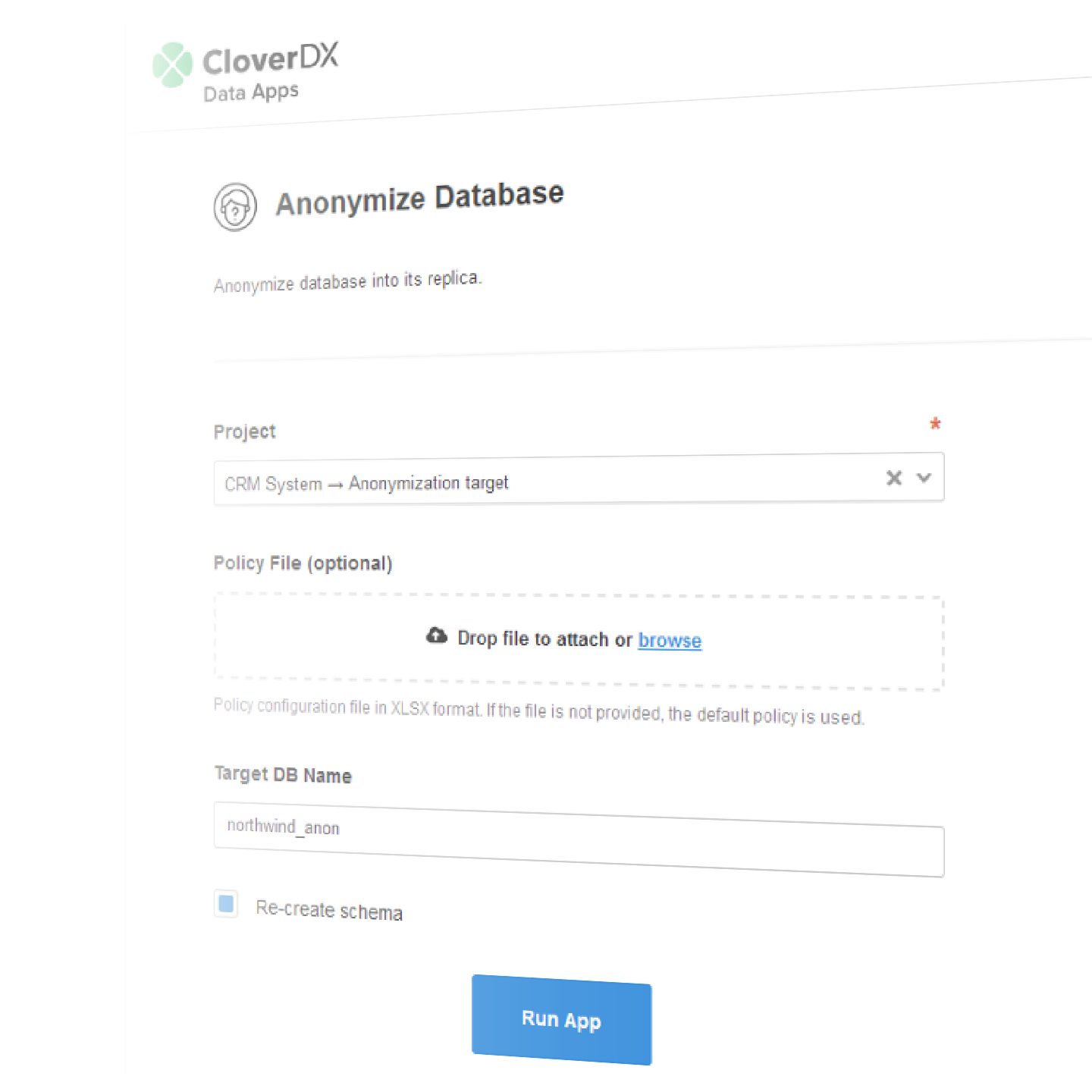 Data Anonymization | CloverDX